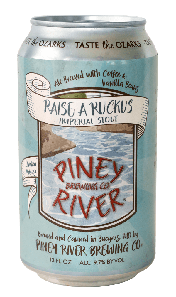 Raise a Ruckus Imperial Stout – Piney River Brewing Co.